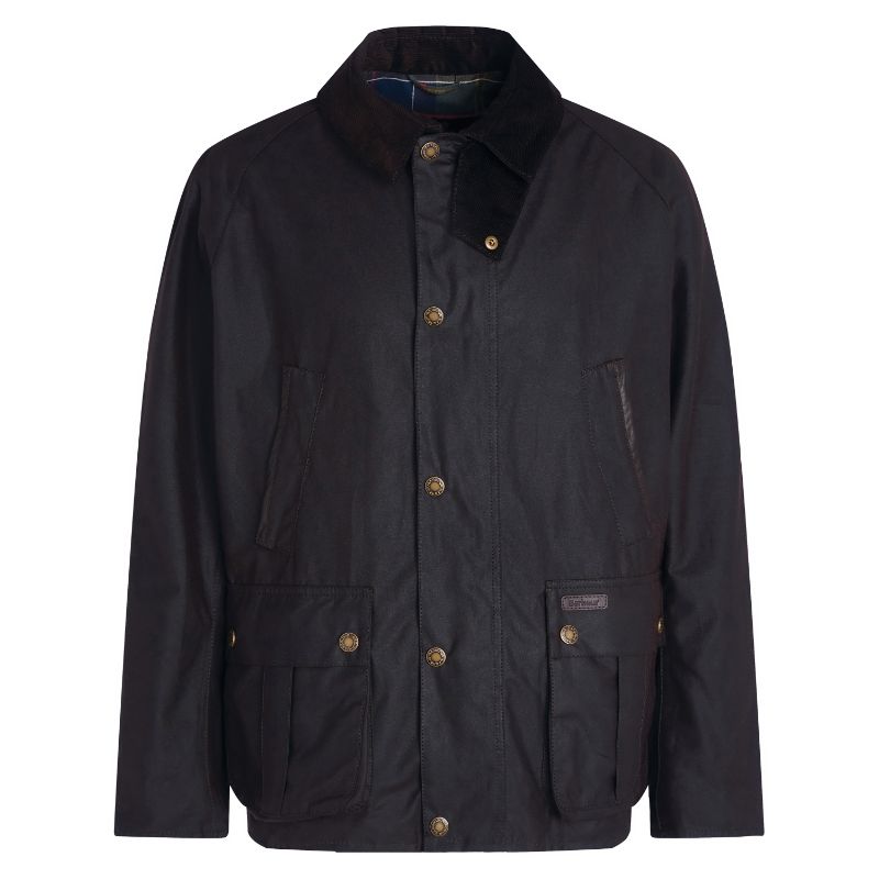 Barbour Halton Mens Wax Jacket - Rustic Brown – William Powell