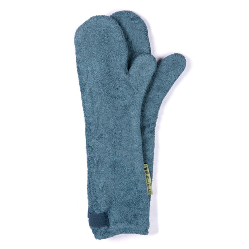 Ruff and Tumble Drying Mitts - Sandringham Blue – William Powell