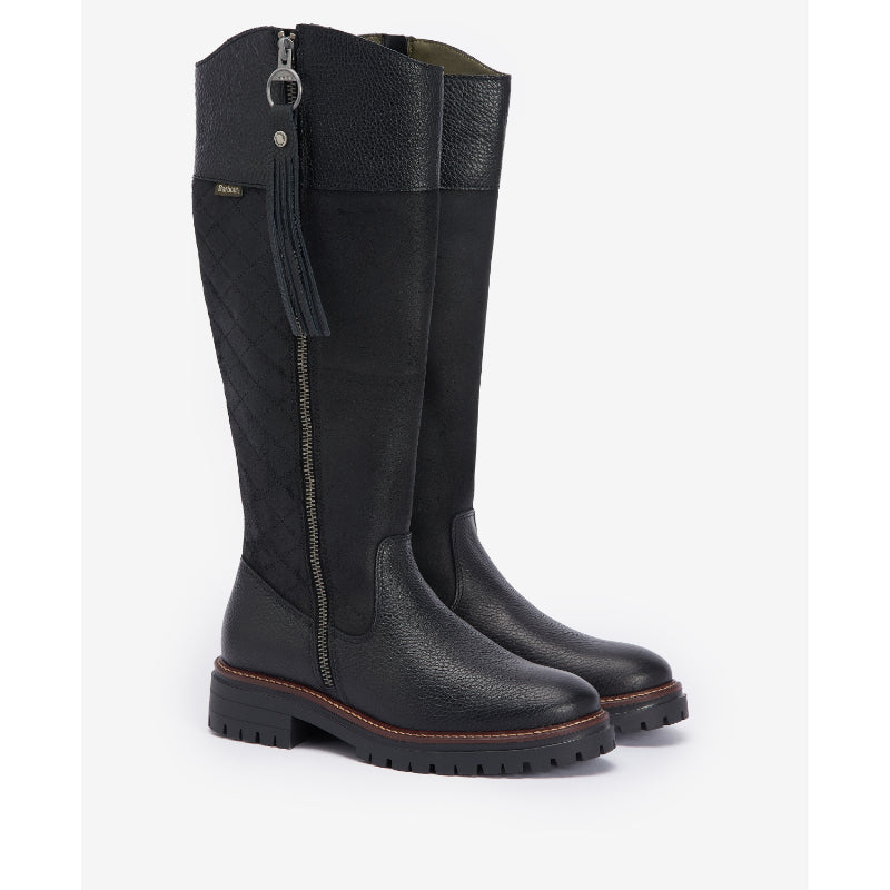 Barbour Ingrid Tall Ladies Boot - Black – William Powell