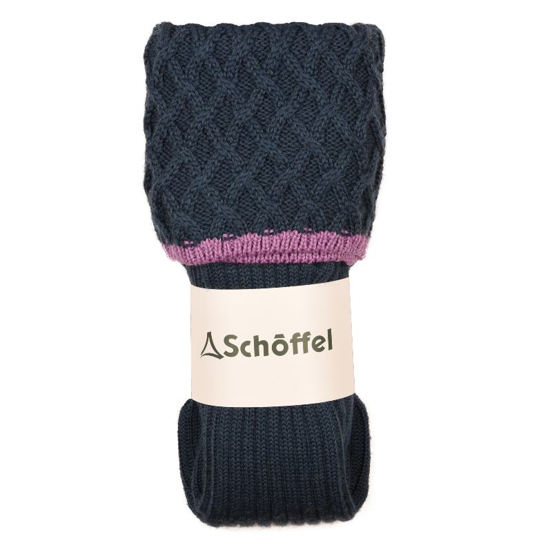 Schoffel Teal Ladies Merino Socks - Slate Blue – William Powell