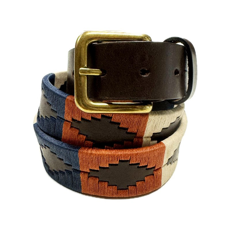 Pampeano Leather Polo Belt - Aurora – William Powell