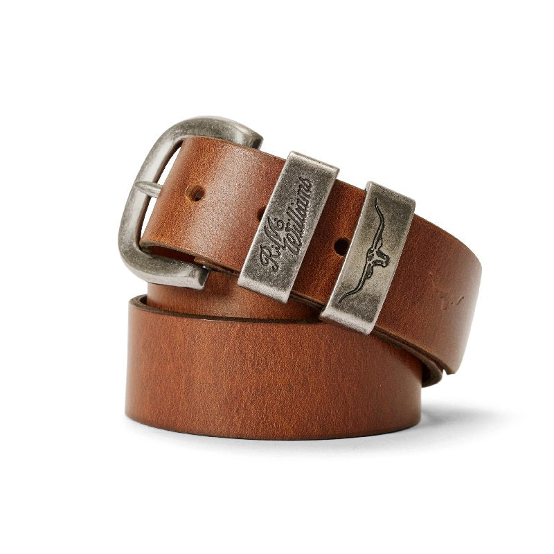 R.M.Williams 1 1/2 Drover Belt - Caramel – William Powell