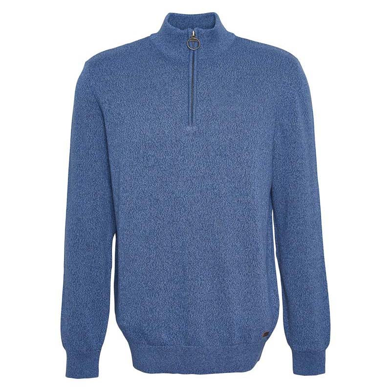 Barbour Whitfield Half Zip Mens Jumper - Navy – William Powell