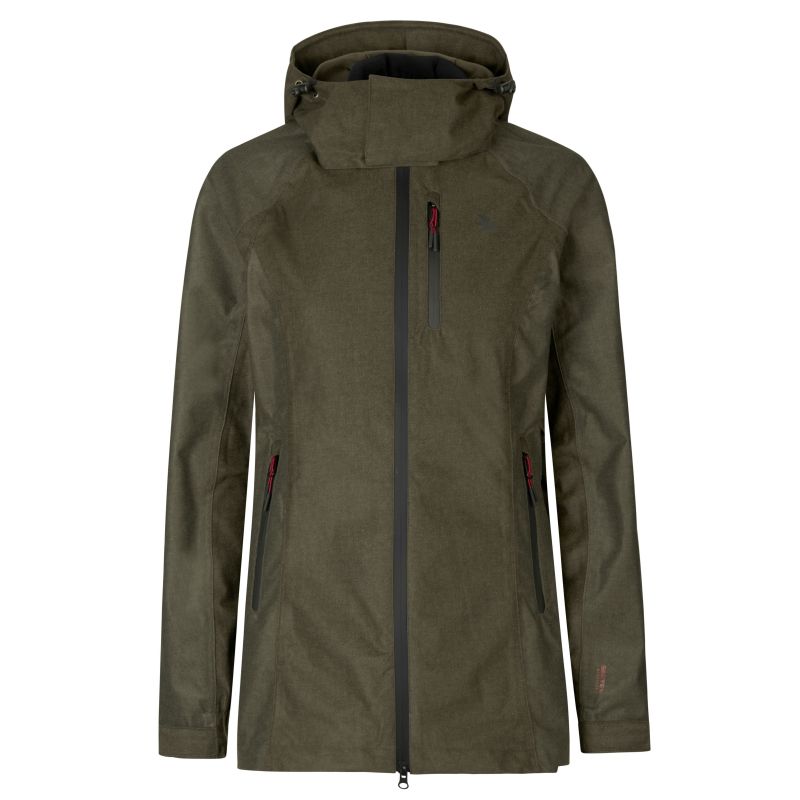 Seeland Avail Ladies SEETEX Waterproof Jacket - Pine Green Melange ...