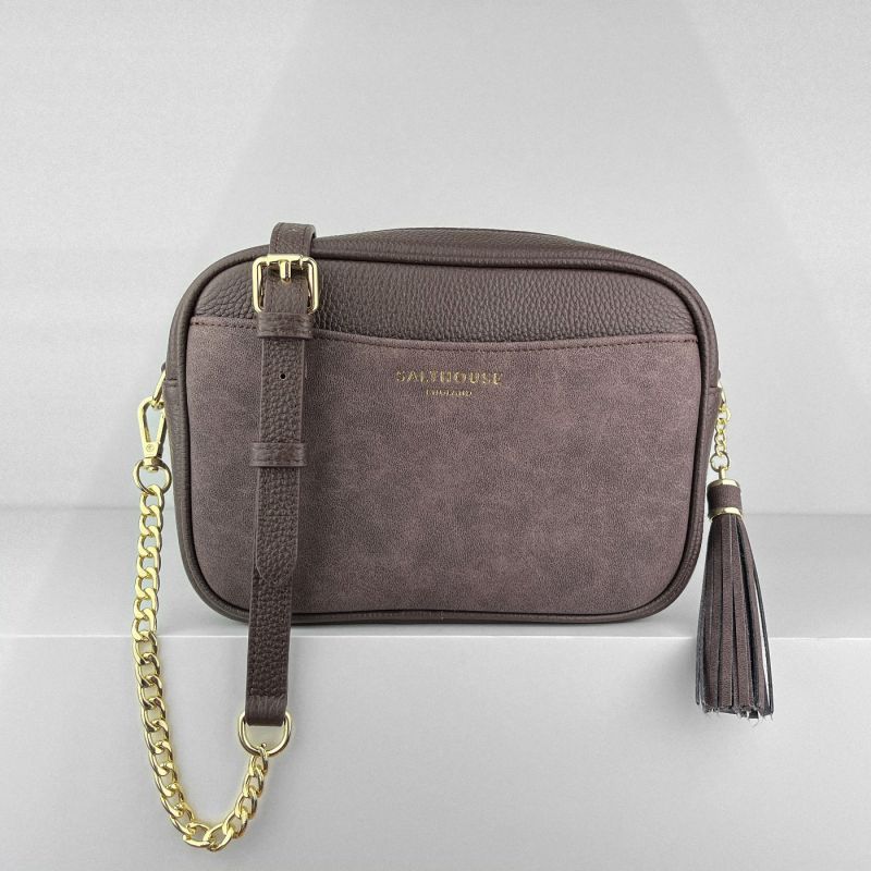 Salthouse England Adira Ladies Cross-Body Bag - Chocolate – William Powell